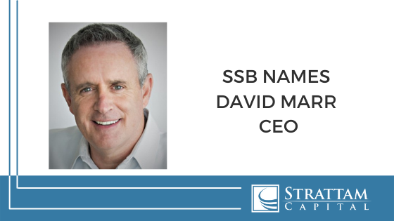 SSB Names David Marr CEO - Strattam Capital