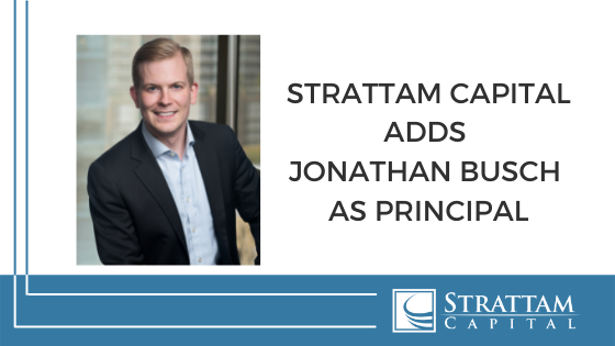 Strattam Capital Adds Jonathan Busch as Principal - Strattam Capital