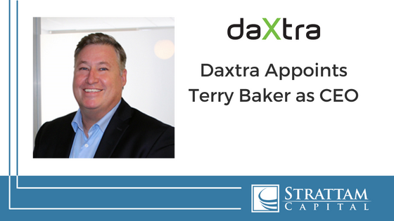 Daxtra Appoints Terry Baker as CEO - Strattam Capital