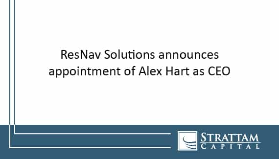 ResNav Solutions Announces Appointment of Alex Hart as CEO - Strattam ...